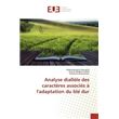 Analyse diallèle des caractères associés à l'adaptation du blé dur ...