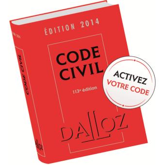 Code civil 2014 Edition 2014 - relié - Collectif - Achat Livre | fnac