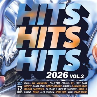 Hits Hits Hits 2026 Volume 2 Édition Limitée - Collectif - CD album ...