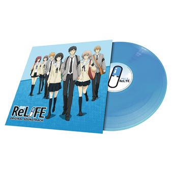 ReLIFE Original Soundtrack Édition Limitée Vinyle Bleu - Masayasu Tsuboguchi - Vinyle album ...
