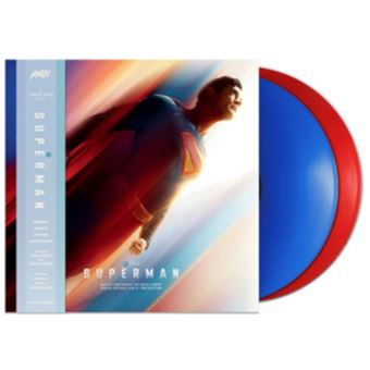 Superman - Original Soundtrack From Motion Picture Vinyle Rouge et Bleu ...