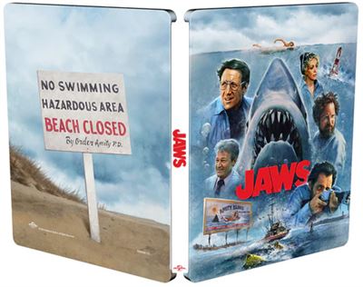 Jaws 50th Anniversary Steelbook Blu-ray 4K Ultra HD - Blu-ray 4K - Achat & prix | fnac