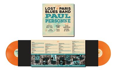 Lost In Paris Blues Band Edition Limitée Vinyle Orange - Paul Personne ...