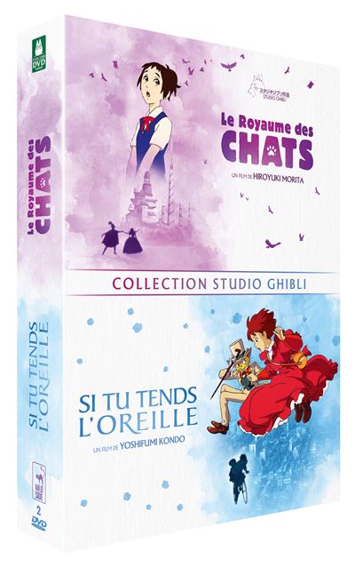 Coffret Le Royaume des chats / Si tu tends l'oreille DVD - Yoshifumi Kondo, Hiroyuki Morita ...