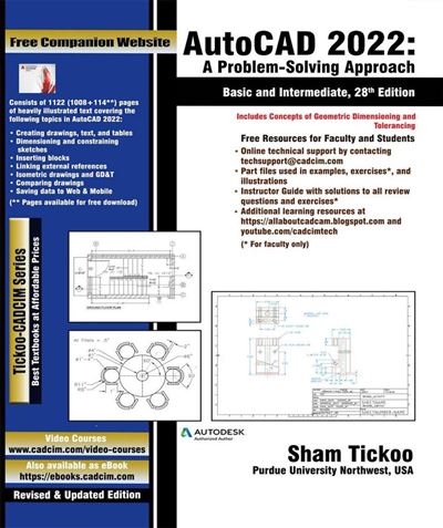 AutoCAD 2022: A Problem - Solving Approach, Basic and Intermediate, 28th Edition - ebook (ePub ...