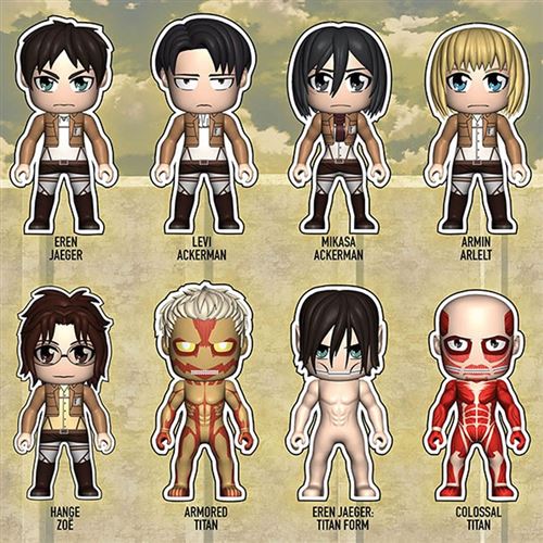 9943 ATTACK ON TITAN KAWAI MINI FIGURE - Figurine de collection - Achat ...