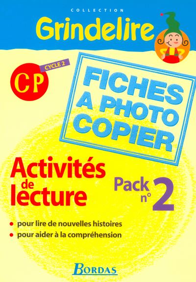 Grindelire CP Activités de lecture pack n 2 - broché - Marie-Pierre ...