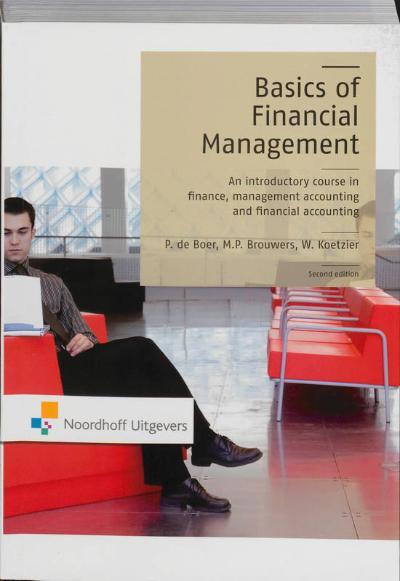 Basics of financial management - broché - P. de Boer - Achat Livre | fnac