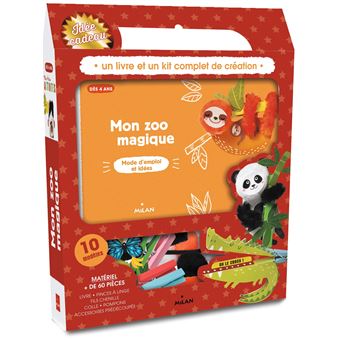 Mon zoo magique Avec 1 kit complet de création - Boîte ou accessoire ...