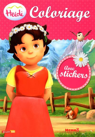 Heidi - Heidi Coloriage avec stickers - Collectif - broché, Livre tous ...