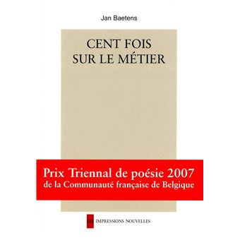 Cent fois sur le metier - broché - Jan Baetens - Achat Livre | fnac