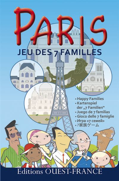 Jeu des 7 familles : Paris et ses monuments Jeu des 7 familles ...