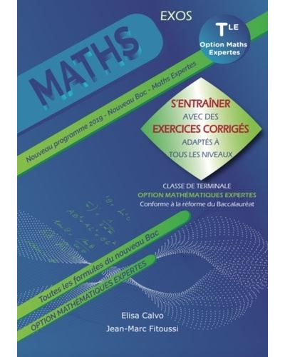 Mathématiques Ter maths expertes, s'entraîner avec des exercices ...