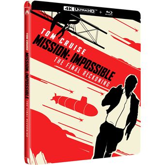 Mission : Impossible - The Final Reckoning Édition Limitée Steelbook Blu-ray 4K Ultra HD - Blu ...