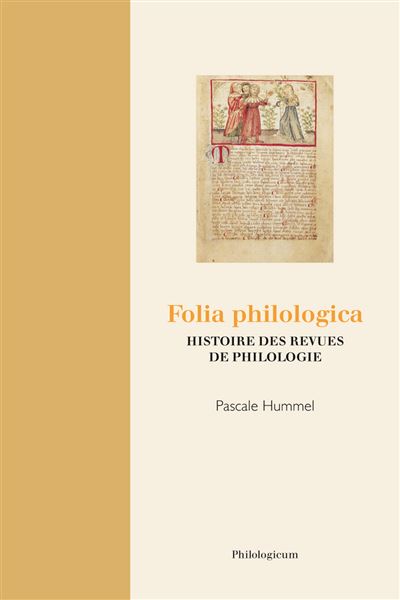 Folia philologica - histoire des revues de philologie Histoire des ...