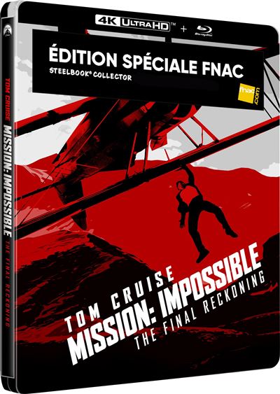 Mission : Impossible - The Final Reckoning Édition Limitée Collector Spéciale Fnac Steelbook Blu ...