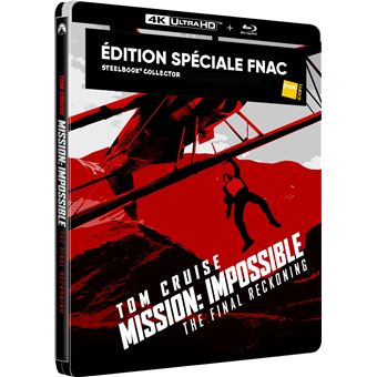 Mission : Impossible - The Final Reckoning Édition Limitée Collector Spéciale Fnac Steelbook Blu ...