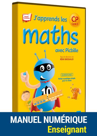J'apprends les maths avec Picbille CP - Fichier de l'élève Matériel ...