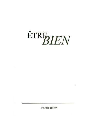 Être bien Joseph Stutz - broché - Joseph Stutz - Achat Livre ou ebook ...
