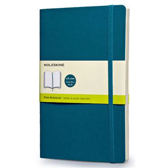 Carnet blanc - Grand format - Couverture bleue sous marin - Carnets et ...
