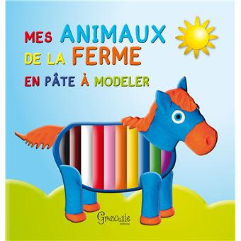 Mes animaux de la ferme en pâte à modeler - broché - Collectif - Achat ...