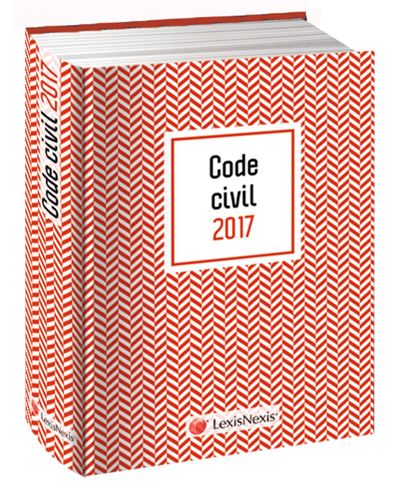Code civil 2017 jaquette graphik rouge avec guide reforme du droit des ...