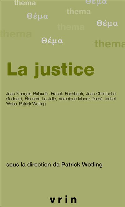 La justice - broché - Jean-François Balaudé, Franck Fischbach, Jean ...