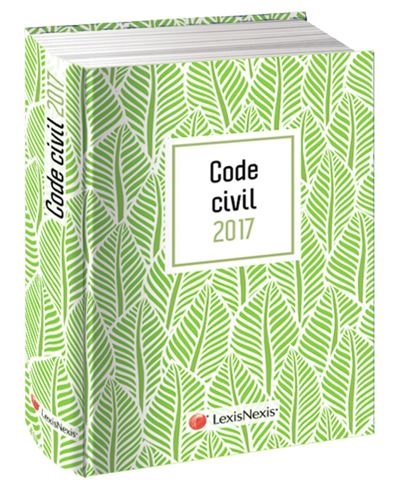 Code civil 2017 jaquette graphik vert avec guide reforme du droit des ...