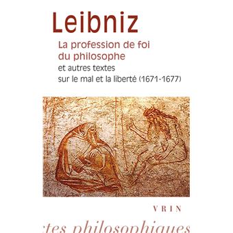 La profession de foi du philosophe Et autres textes sur le mal et la ...