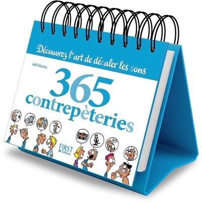 365 Contrepèteries - broché - Joël Martin, Stéphane Martinez - Achat ...