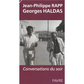 Conversations du soir - broché - Jean-Philippe Rapp, Georges Haldas ...