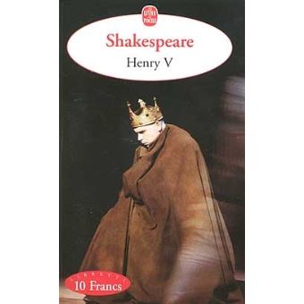 Henry V - Poche - William Shakespeare - Achat Livre | fnac