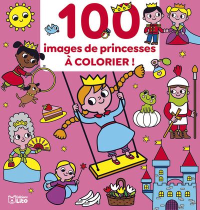 100 images de princesses à colorier ! - broché - Marie Kyprianou ...