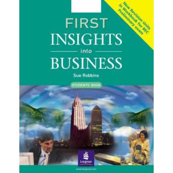 First insights into business new edition. student's book - Poche ...