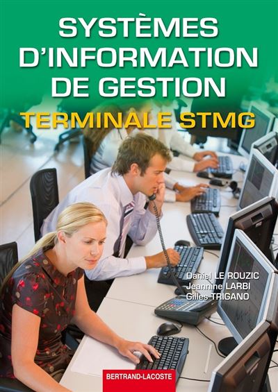 Systemes d'information de gestion terminale stmg - broché - LE ROUZIC ...