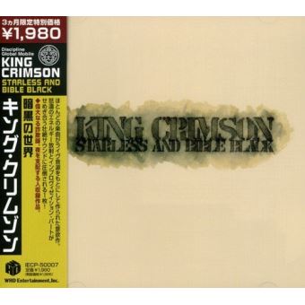 Starless and bible black/ed limitee - King Crimson - CD album - Achat & prix | fnac