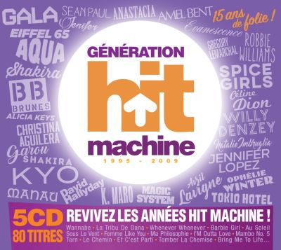 Génération Hit Machine : CD album en Britney Spears - Jennifer Lopez ...