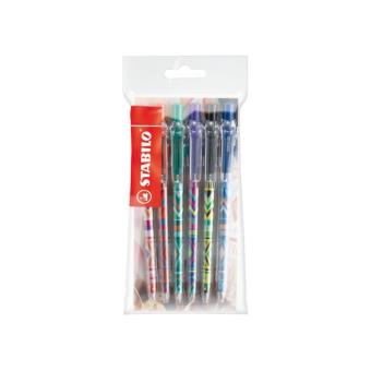 Ecopack de 6 stylo à bille Stabilo Tropikana Festival - Stylo à bille ...