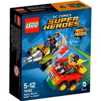 LEGO® Super Heroes DC Comics 76062 mighty micros : robin vs. bane ...