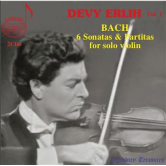 Six sonates et partitas pour violon seul Devy Erlih Edition - Jean ...