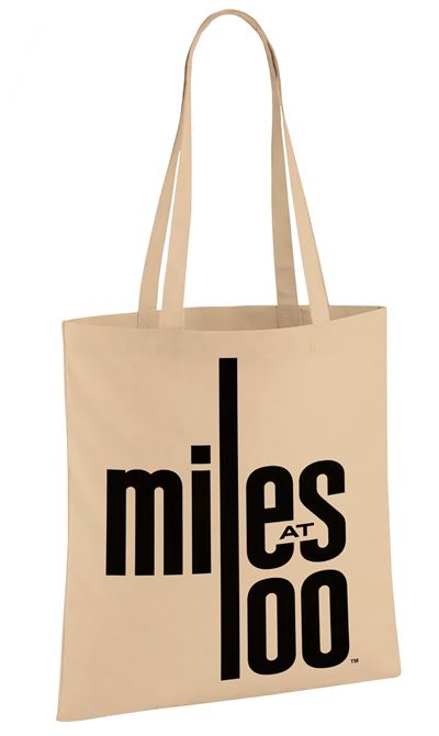 TOTE-BAG 100 Black Logo Miles Davis : Objet dérivé en Miles Davis ...