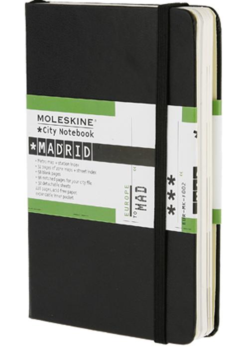 City notebook madrid poche couv. rigide noir - Carnets et journaux ...