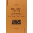 Paris-venise 1887-1932 la folie venitienne dans le roman fra - relié ...