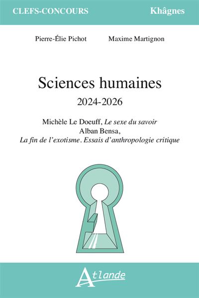 Sciences humaines 2024-2026 Michèle Le Doeuff, Le sexe du savoir ...
