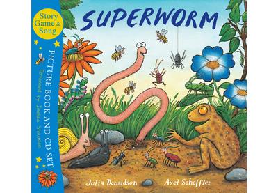Superworm Book & Cd - Brochado - Julia Donaldson, Axel Scheffler ...
