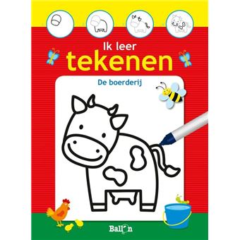 Ik leer tekenen (wipe & clean) - Ik leer tekenen - boerderij - Inconnus - broché - Achat Livre ...