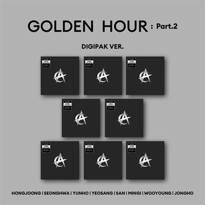 GOLDEN HOUR Part 2 / Europe Pop-Up Excluisve - Ateez - CD album - Achat ...
