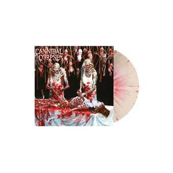 Butchered At Birth Vinyle Rouge et Blanc - Cannibal Corpse - Vinyle ...