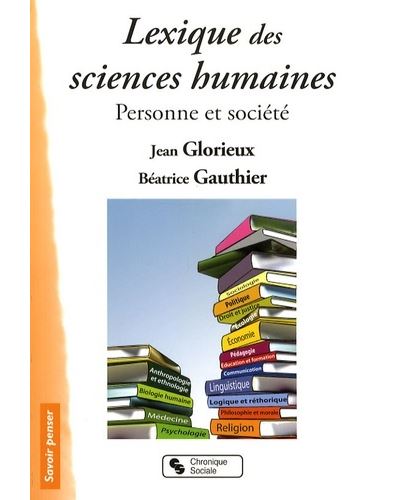 Lexique des sciences humaines personne et société - broché - Jean ...