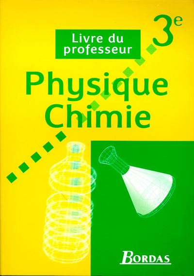Physique chimie 3eme livre du profeseur 1999 - broché - SYLVIE DENEFLE ...